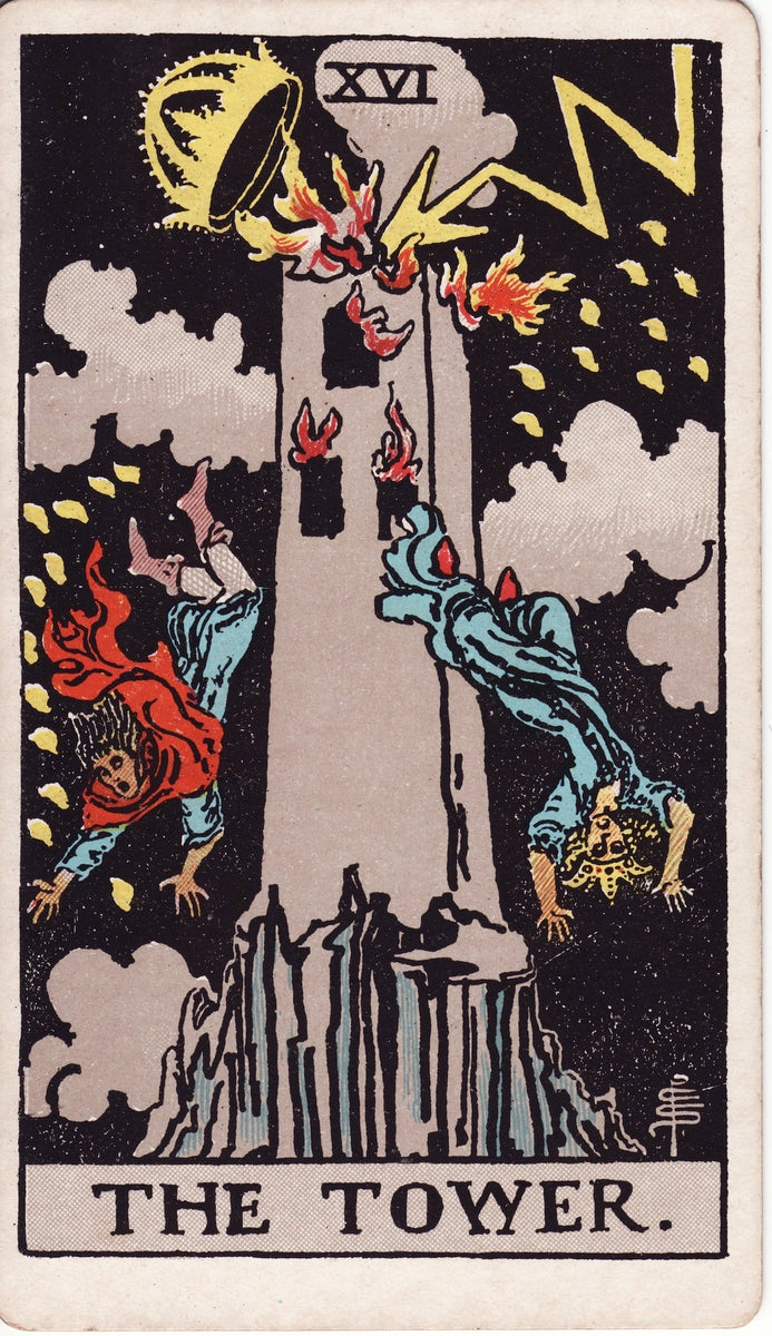 Learning Major Arcana - The Tower (16) – Zoraya Astrology